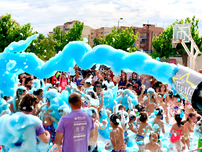 Organiza la Mejor Fiesta de la Espuma - Soylafiesta